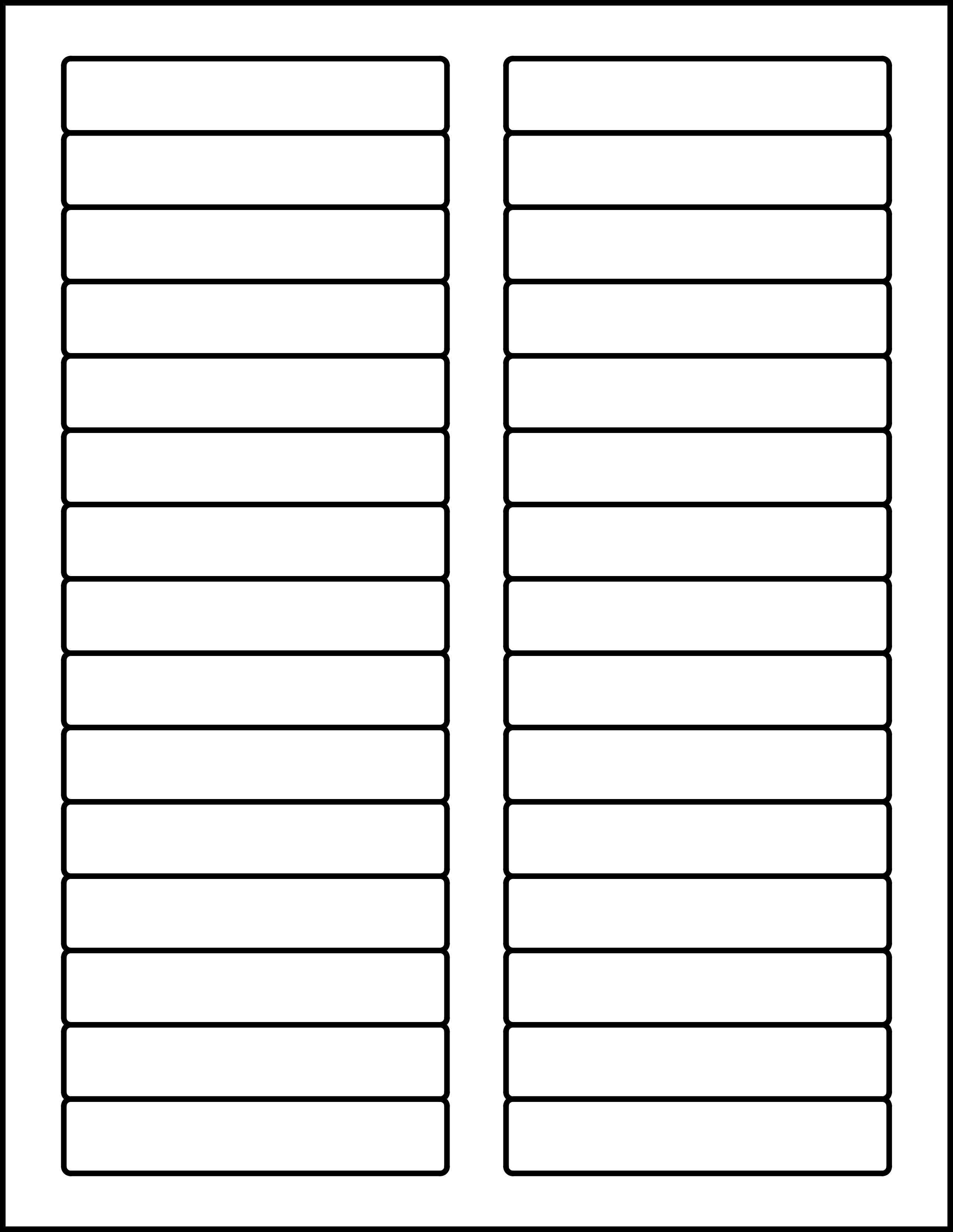 Avery 8366 Template Free Printable Templates